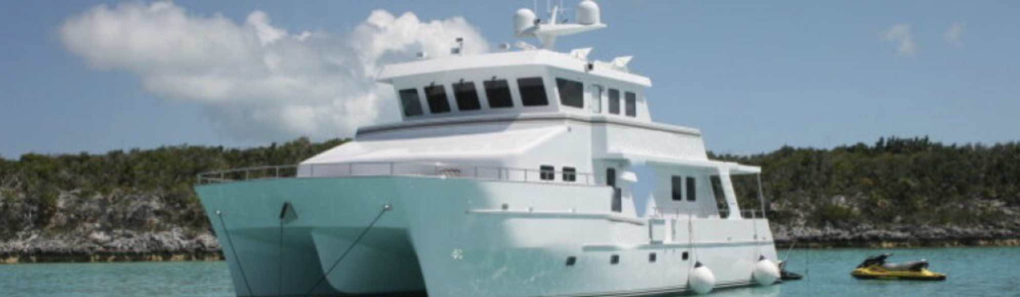 60' Custom Luxury Power Catamaran | Yacht Charters Nassau | Book Now!